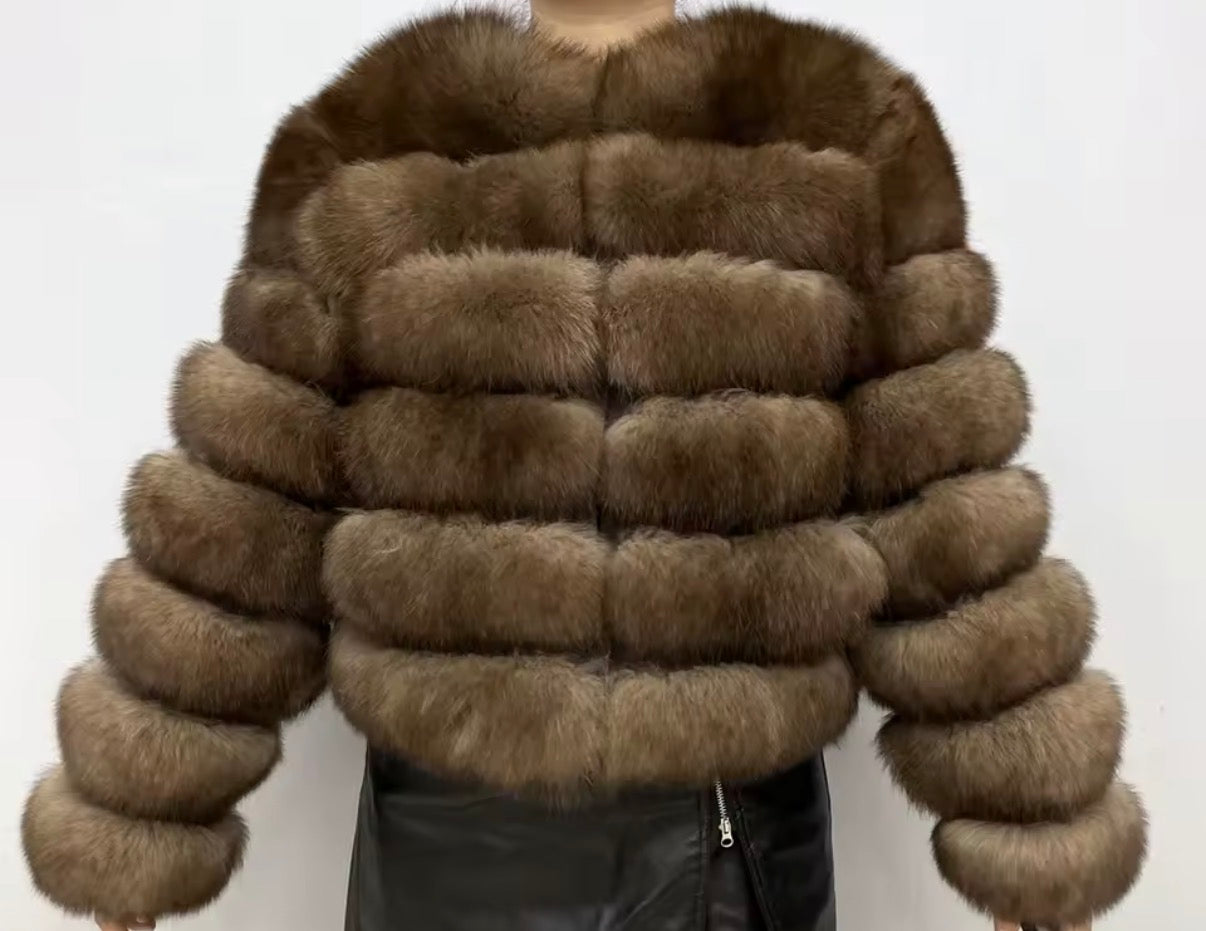 Classic Fox Fur - Sable – Lorena Furs